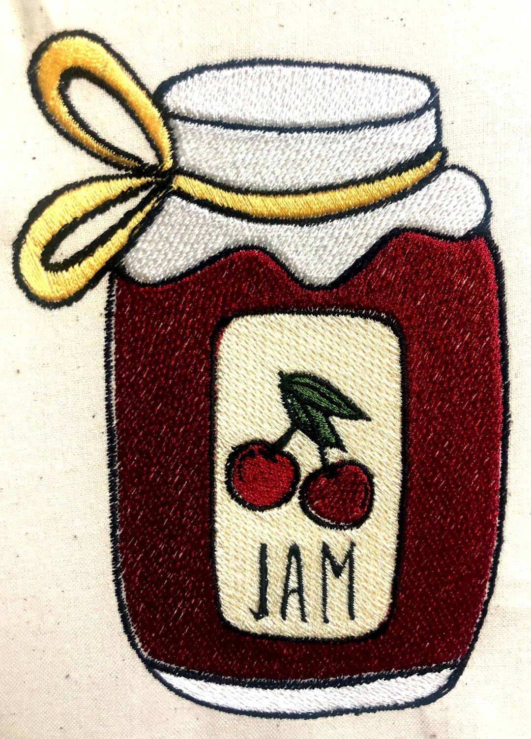 Jar of Jam Canning Design Machine Embroidery Pattern Embroidery Design ...