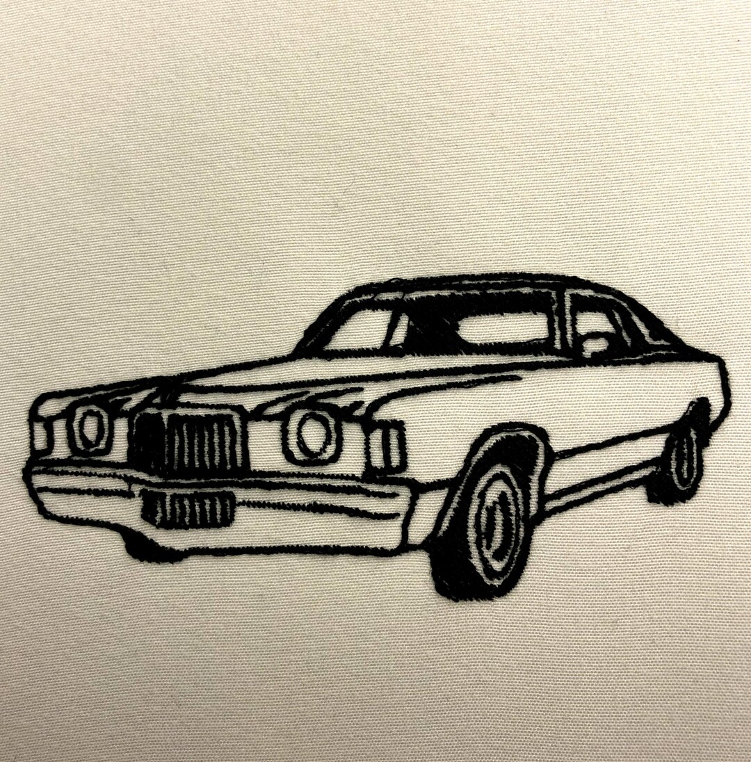 1971 Buick Grand Prix Machine Embroidery Pattern Buick Embroidery ...