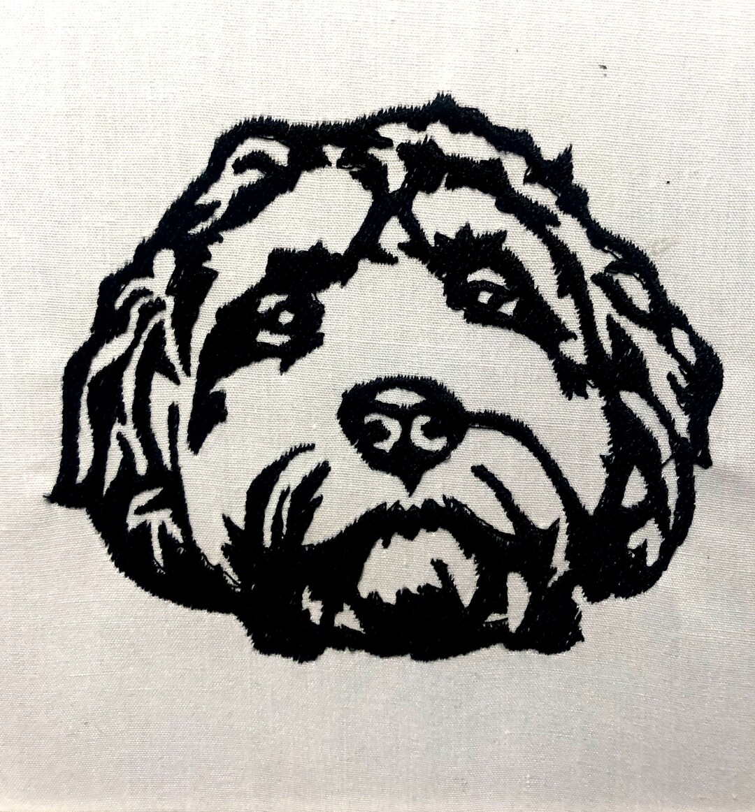 Goldendoodle Machine Embroidery Pattern Dog Embroidery Design Digital ...