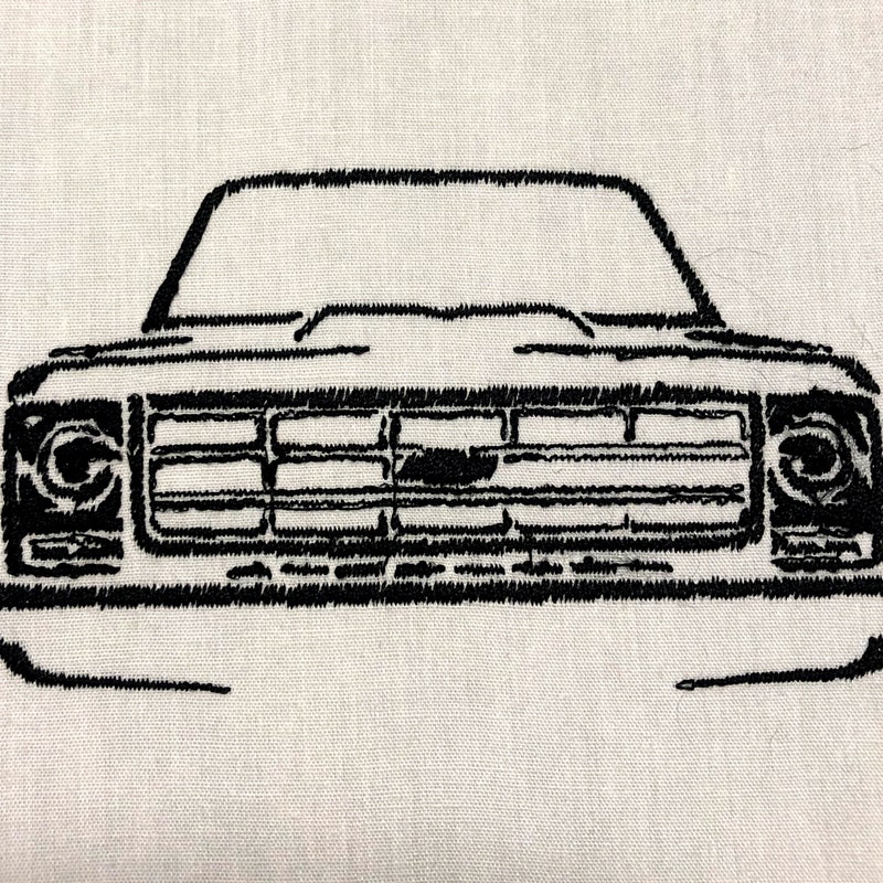 Truck Embroidery Chevy - Etsy
