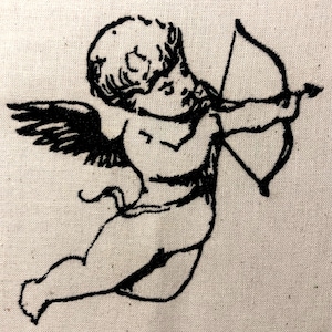 Cupid Machine Embroidery Pattern Angel Embroidery Valentines Machine ...