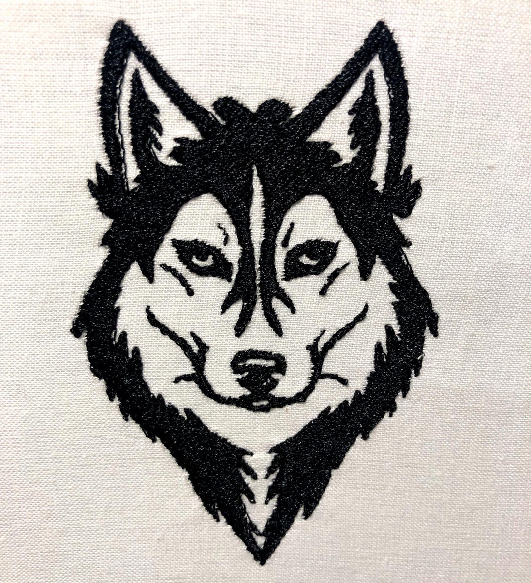 Husky Machine Embroidery Design Dog Embroidery Pattern Digital File - Etsy