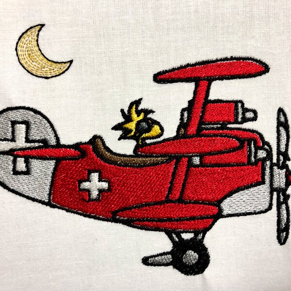 Snoopy Red Baron Machine Embroidery Designs - Etsy