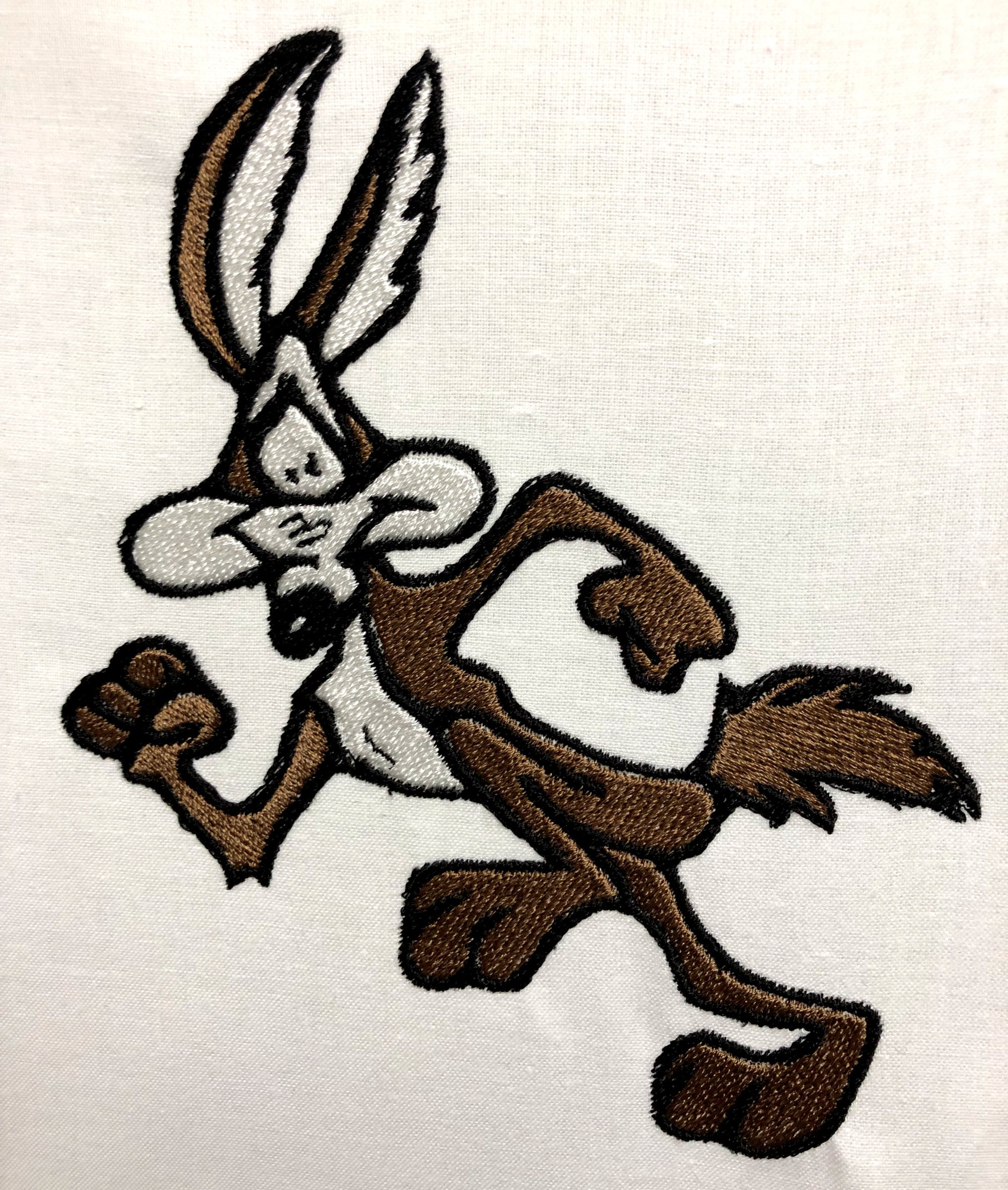 Wile E Coyote Machine Embroidery Pattern Looney Tunes - Etsy UK