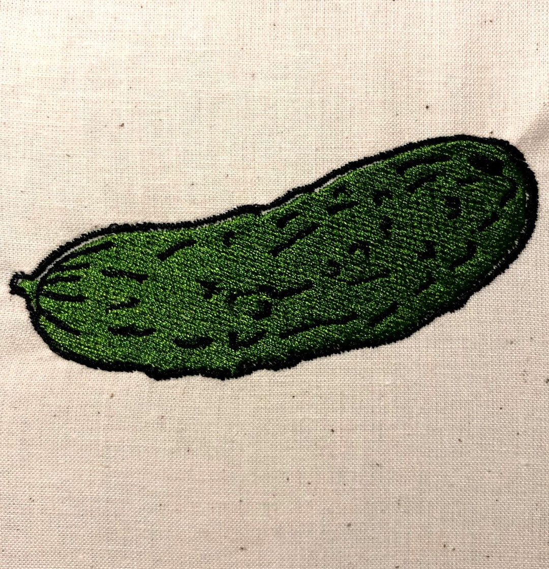 Pickle Machine Embroidery Pattern Embroidery Design Digital File - Etsy