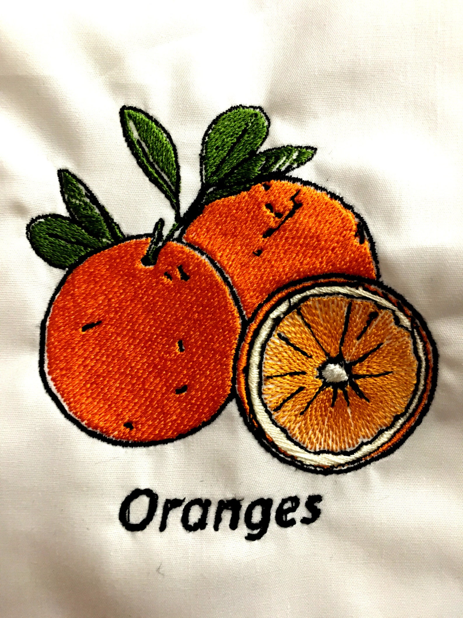 Oranges Machine Embroidery Pattern Embroidery Design Digital - Etsy