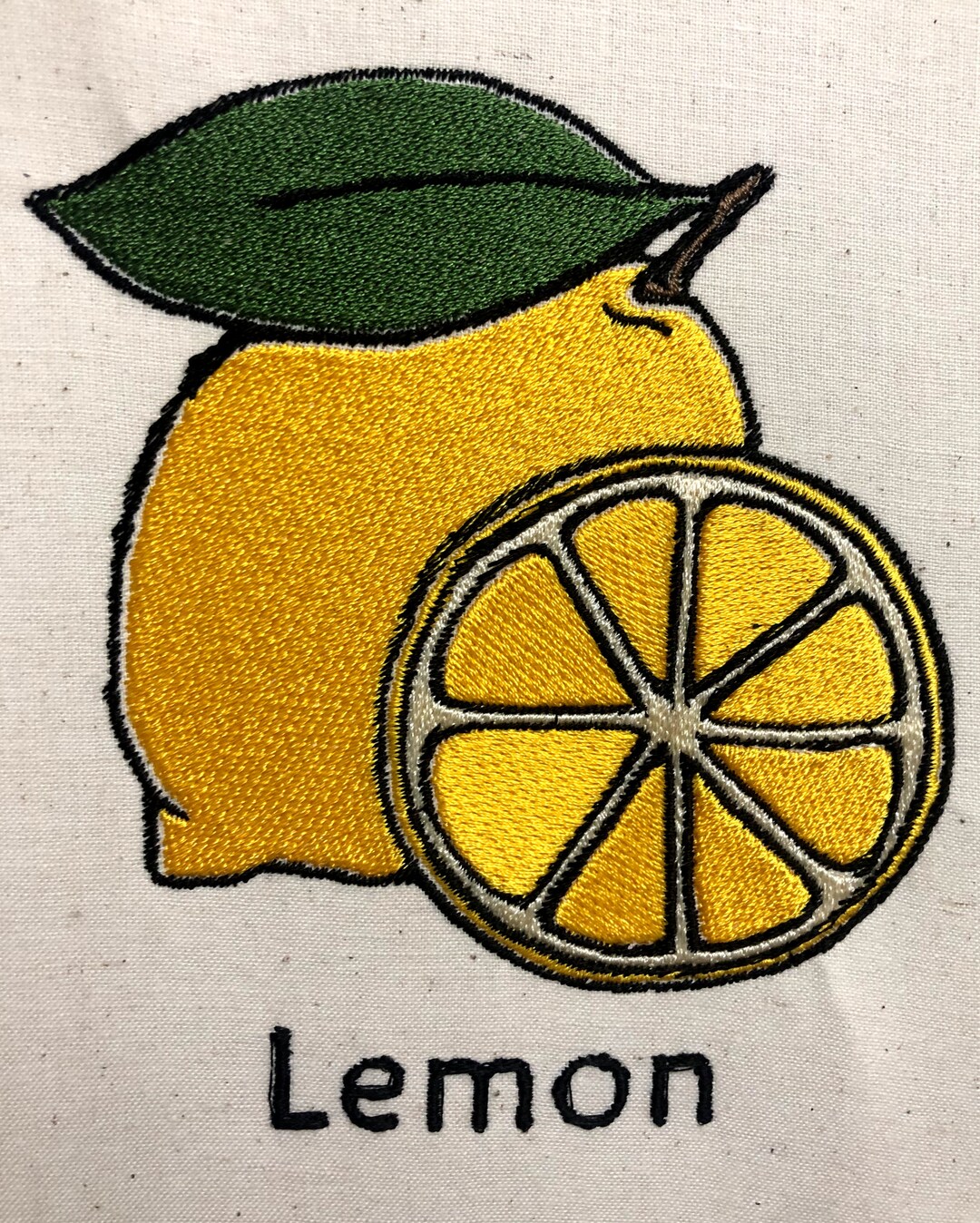 Lemon Machine Embroidery Pattern Embroidery Design Digital File - Etsy
