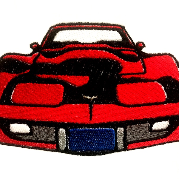 Corvette Embroidery Design - Etsy