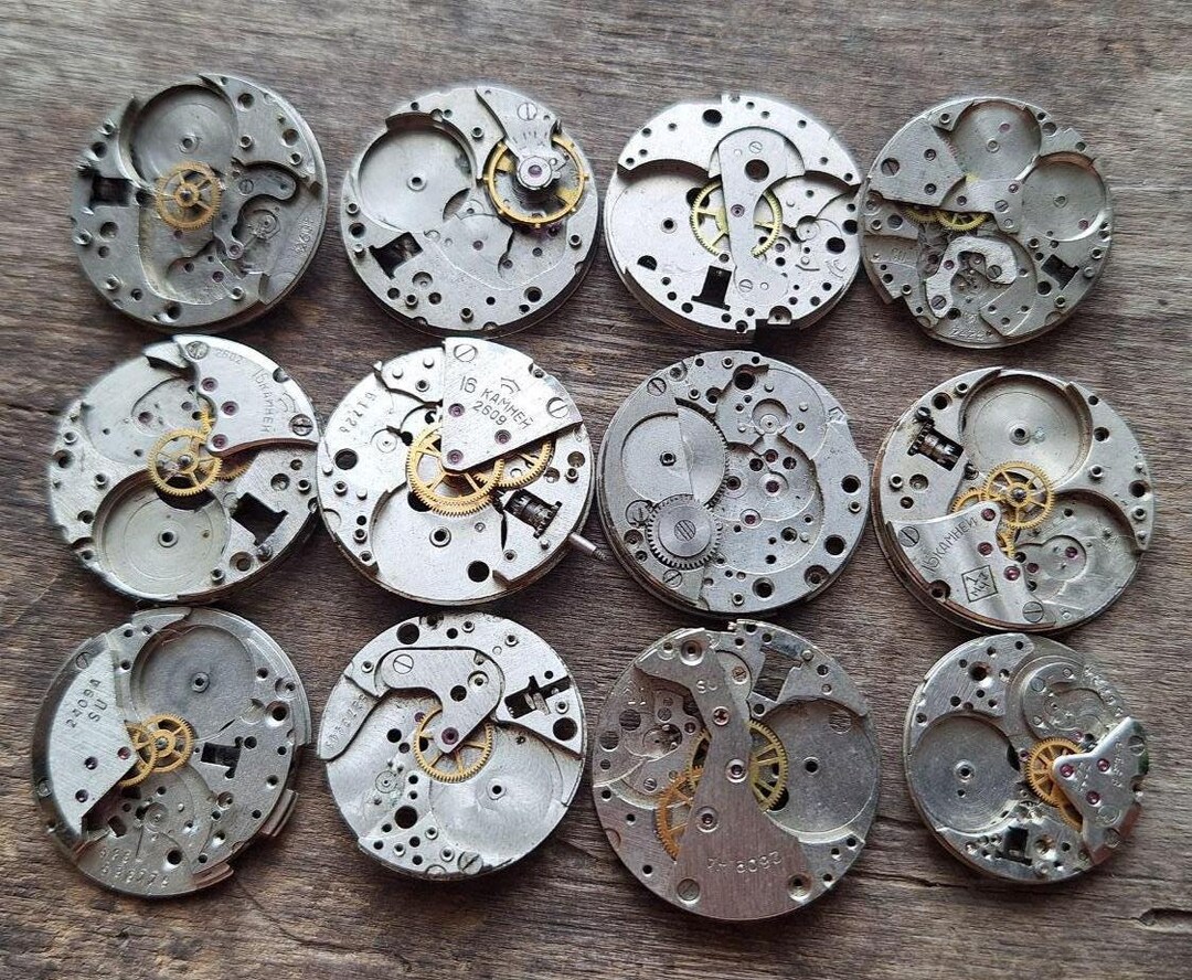 Vintage Watch Movements, Different Watch Movements, Mechanical Watch ...