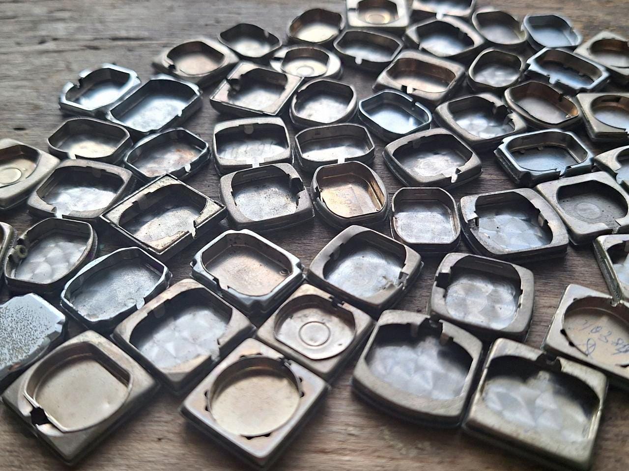 Vintage Watch Case Parts Back Cover, Watch Back Lids, Soviet Wrist ...