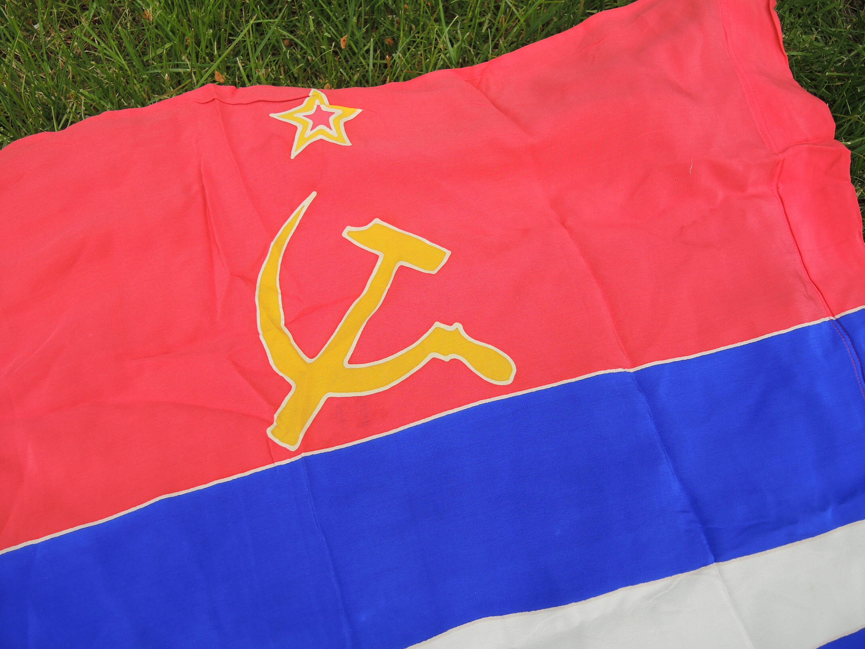 Large Communist Flag Kirghiz SSR Flag Soviet Republic Flag - Etsy
