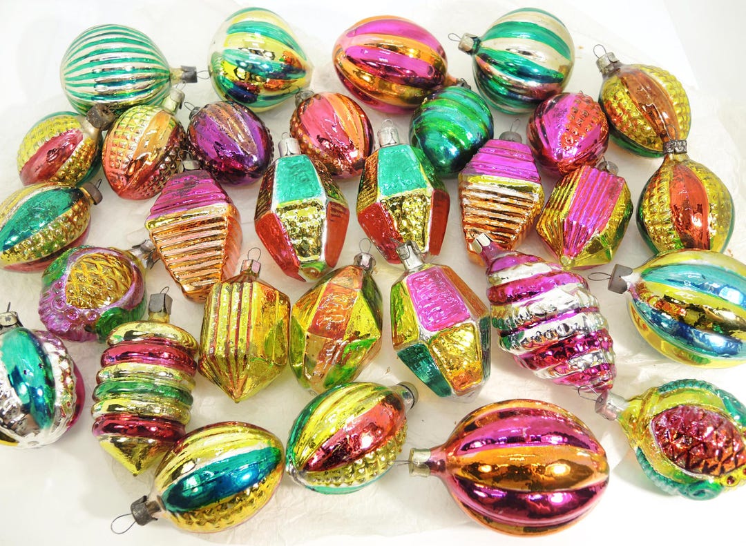 Mercury Glass Christmas Balls