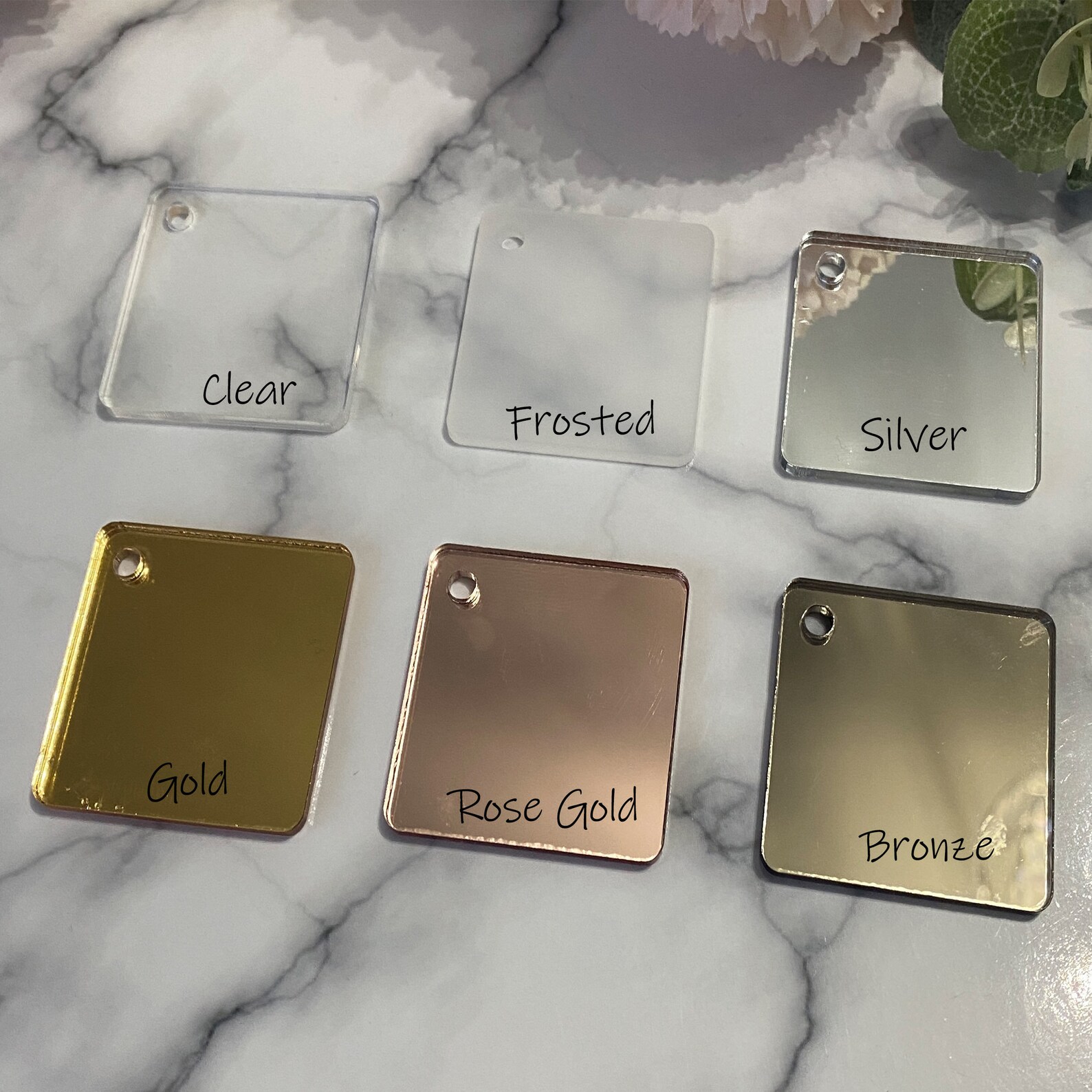 Personalised Drink Charms Acrylic Cocktail Glass Charm - Etsy