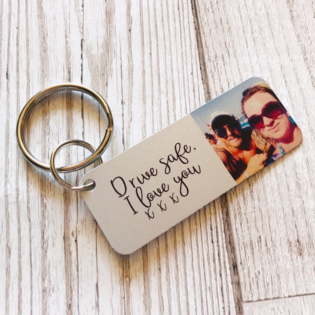 Personalised Photo Keyring Custom Photo Gift Custom Key Ring - Etsy