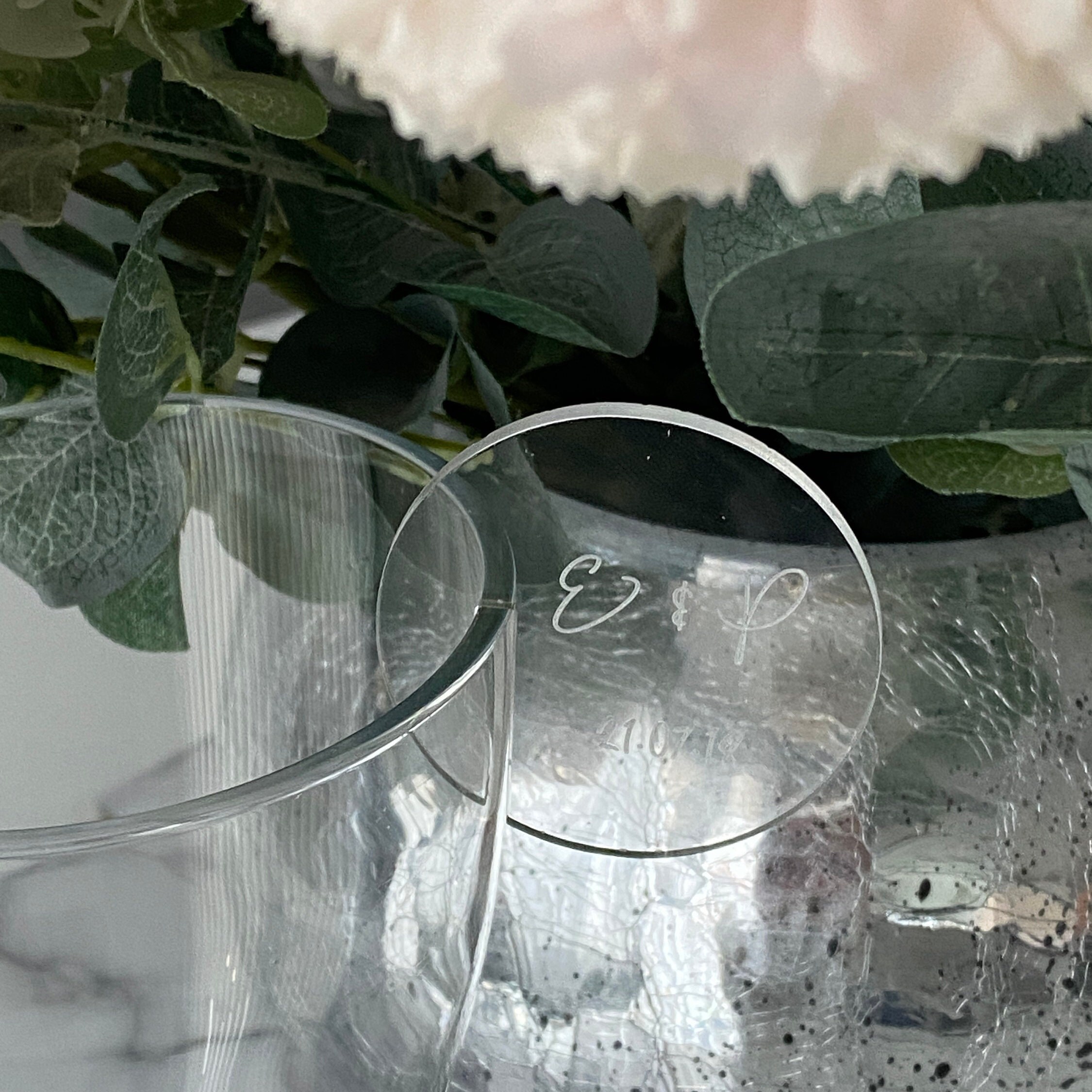 Personalised Drink Charms Acrylic Cocktail Glass Charm - Etsy