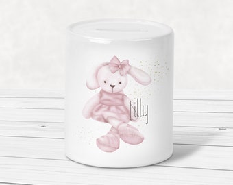 Bunny Piggy Bank | Etsy