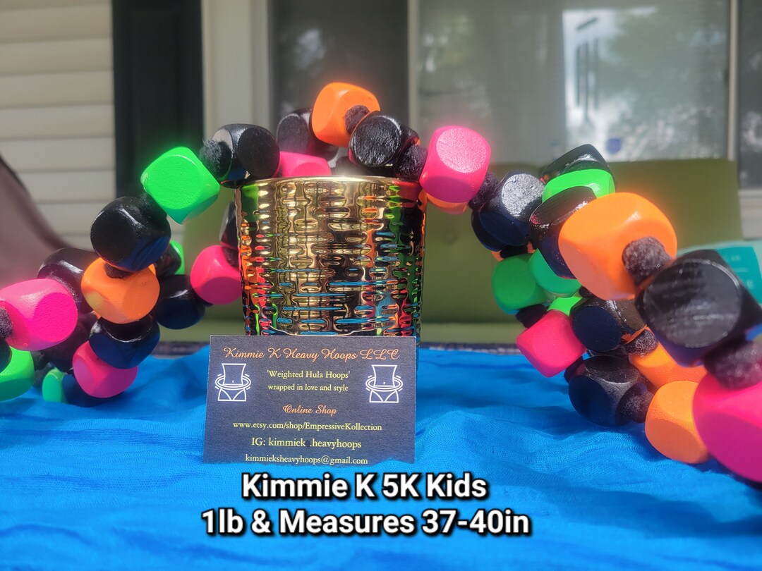 Kids NEW!! Kimmie K 5K (KIDS)- the Kimmie K Beaded Hula Hoop Collection ...