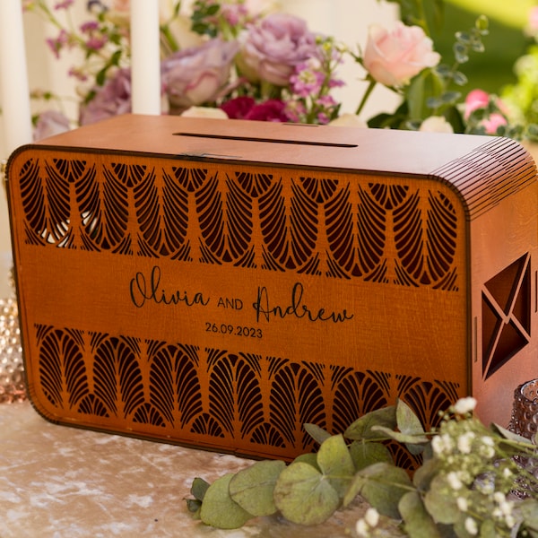 Rustic Wedding Card Box - Etsy