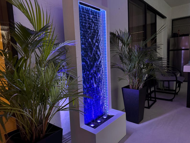 Outdoor Waterfall Fountain Water Feature - Etsy