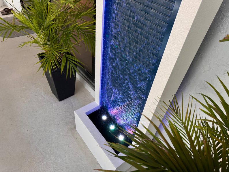 Outdoor Waterfall Fountain Water Feature - Etsy