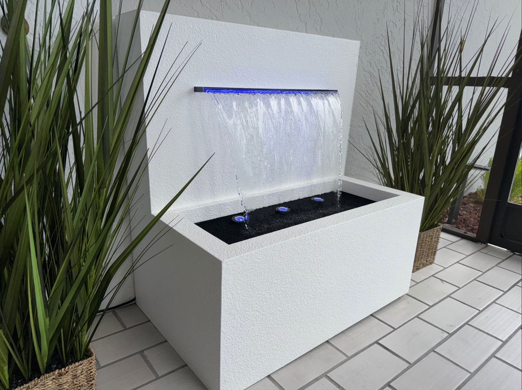 Outdoor Waterfall Fountain Water Feature - Etsy