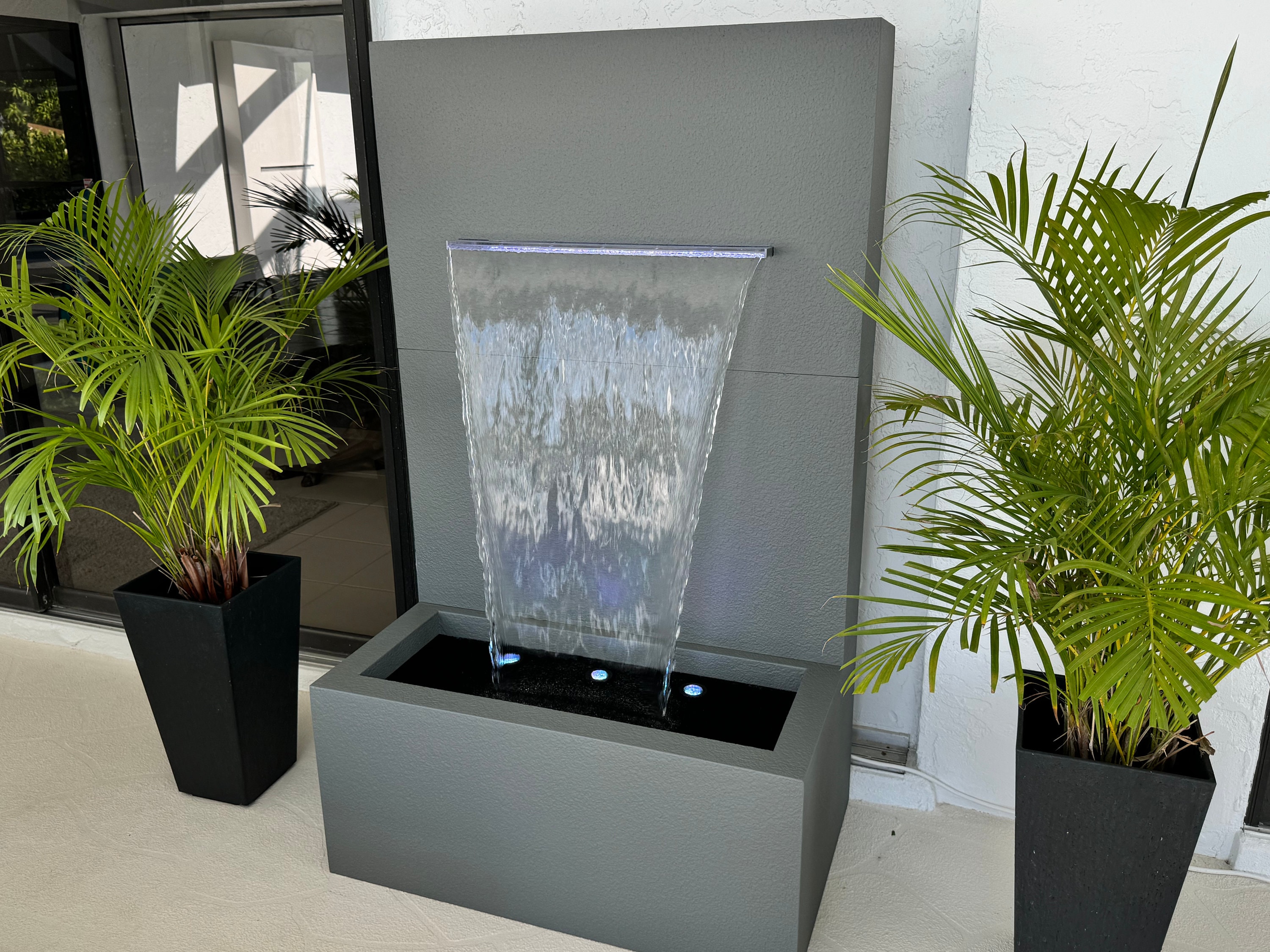 Outdoor Waterfall Fountain Water Feature - Etsy