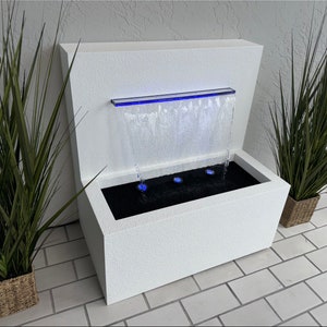 Outdoor Waterfall Fountain Water Feature - Etsy