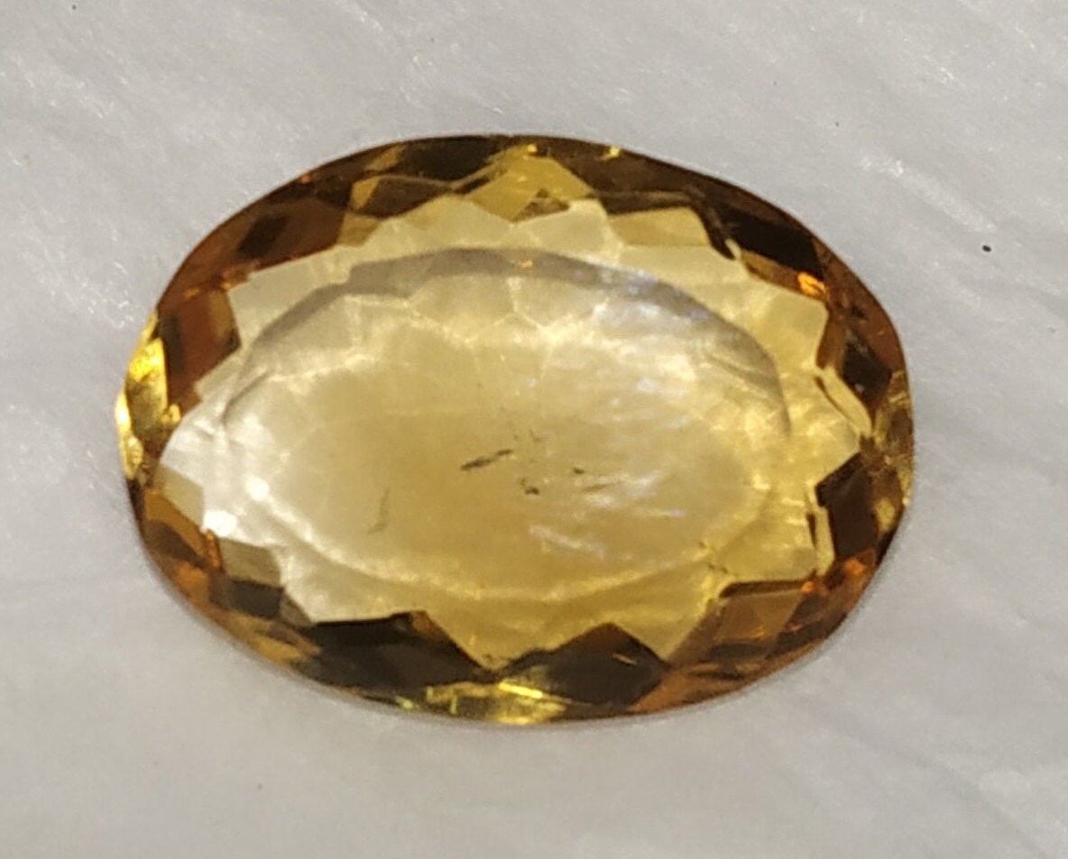 5.60cts10x14x5 Citrine Natural Citrine Wholesale Price Citrine Faceted ...