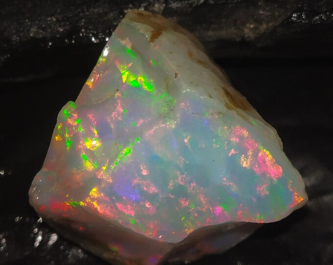 28.85ct Large Opal Raw Ethiopian Crystal Raw Opal Rough Rare Beautiful ...