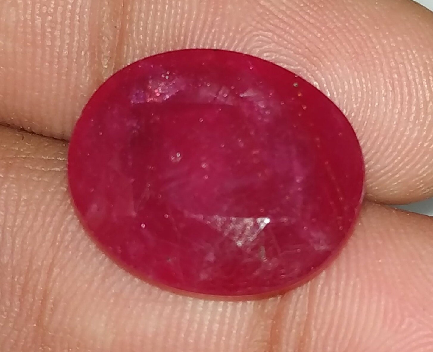 Ruby Glass Filled 16.70 Cts 14x16x6 Natural Glass Filled Amazing ...