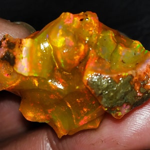 30.50ct Large Opal Raw Ethiopian Crystal Raw Opal Rough Rare Beautiful ...