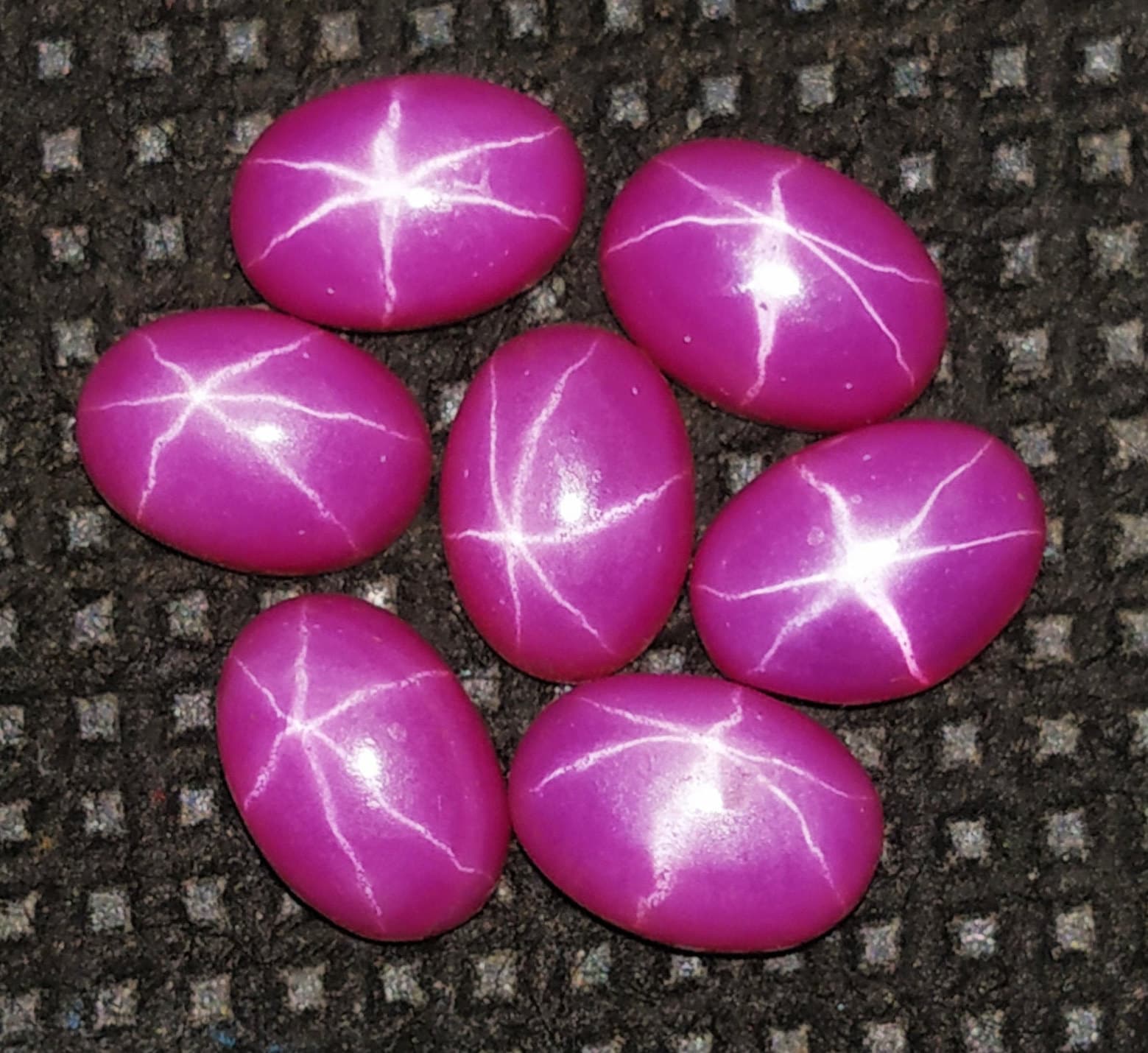 5x7star Ruby Natural Rubystar Shine Amazing Ruby Shine Star - Etsy