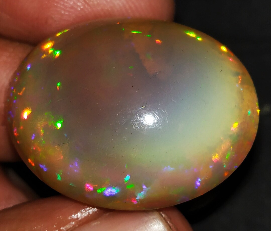 33.5cts Large Opal Ethiopian Crystal Opal Rare Grade Opal Beautiful ...
