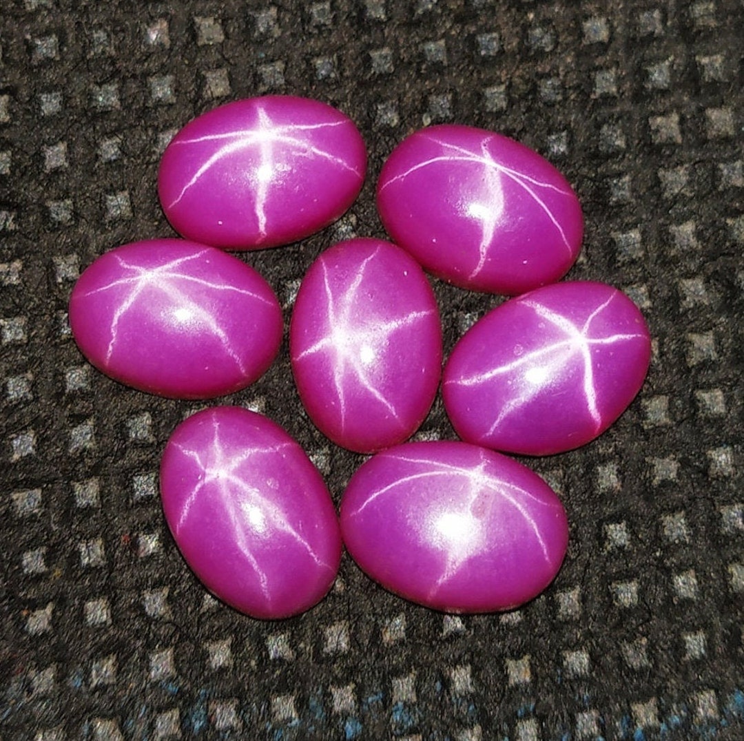 5x7star Ruby Natural Rubystar Shine Amazing Ruby Shine Star Cabochon ...