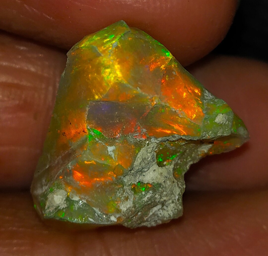 8,10 cts Opal Äthiopischer Kristallopal, selten, schöner Opal - Etsy.de