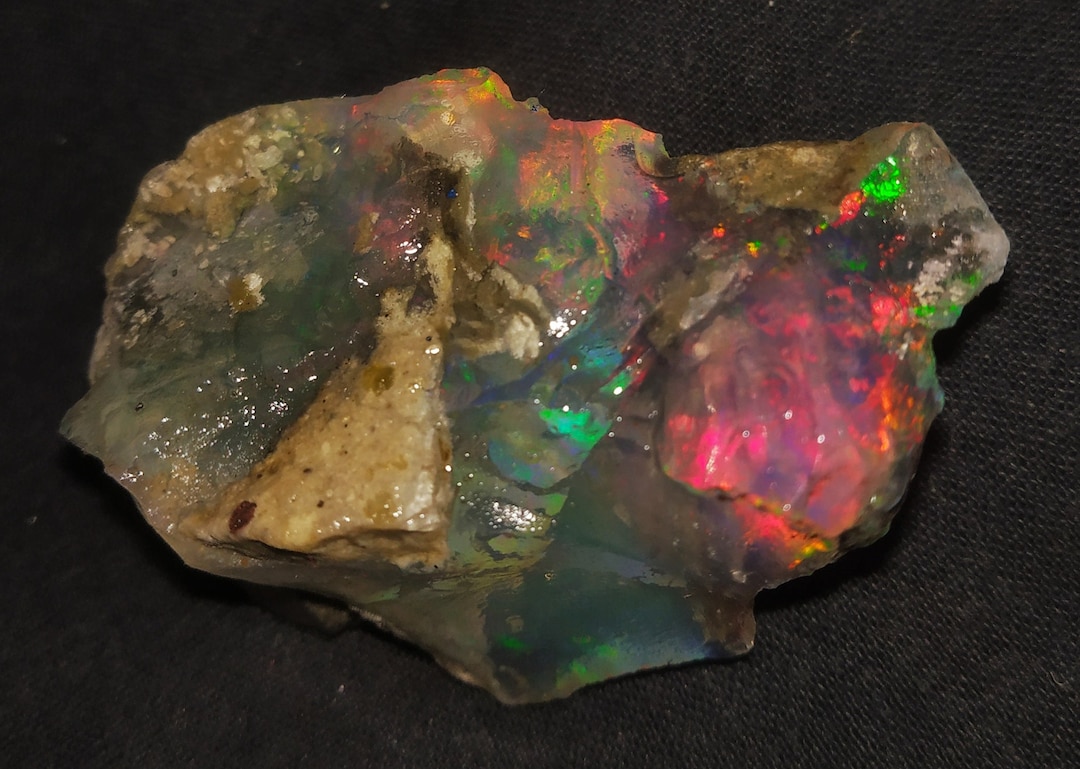 51.15ct Large Opal Raw Ethiopian Crystal Raw Opal Rough Rare Beautiful ...