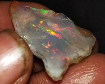 30.50ct Large Opal Raw Ethiopian Crystal Raw Opal Rough Rare Beautiful ...