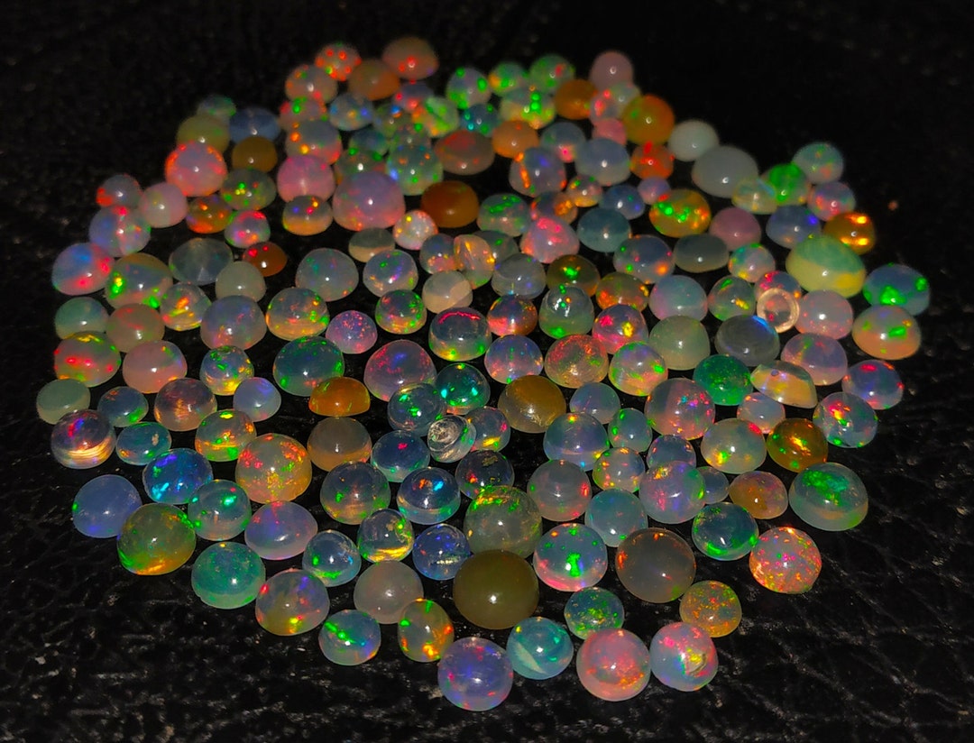 170.pieces Lot 3.4.5mmopal Ethiopian 0pal Beautiful Opal - Etsy