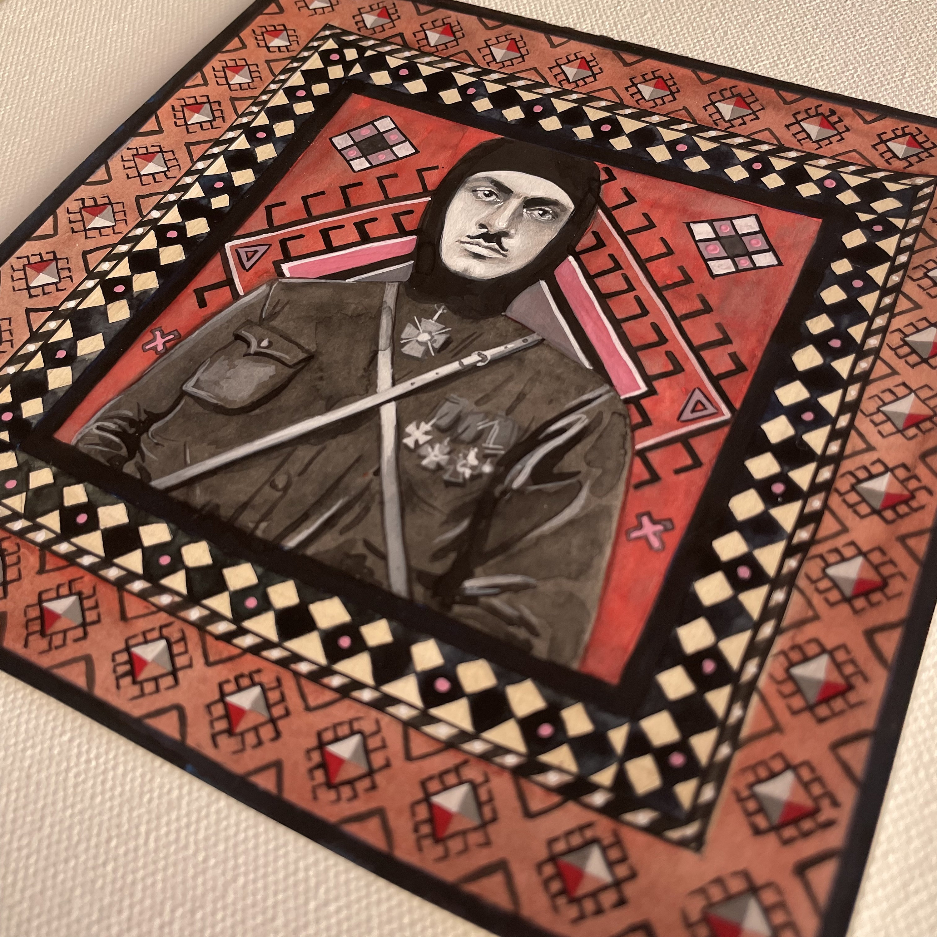 Garegin Nzdeh Portrait - Etsy