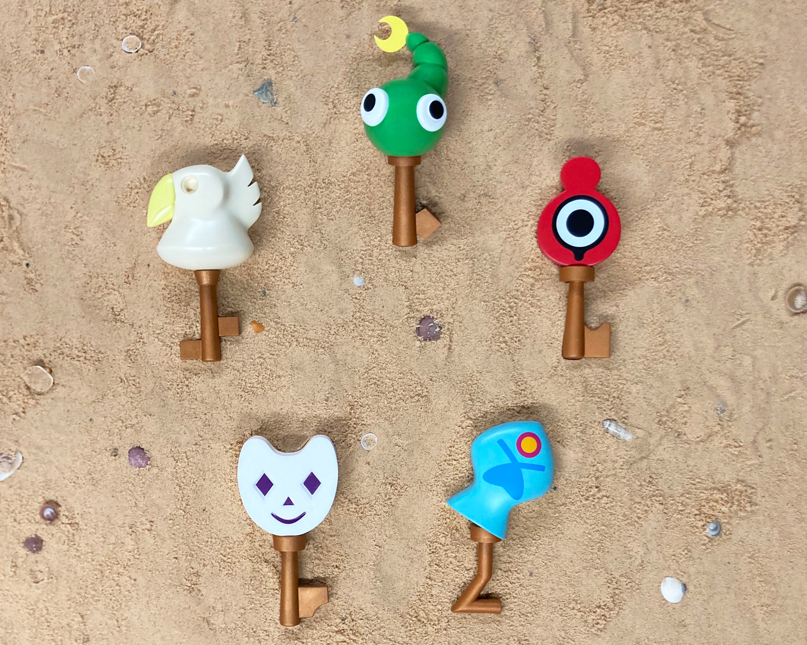 Koholint Dungeon Key Set - Etsy