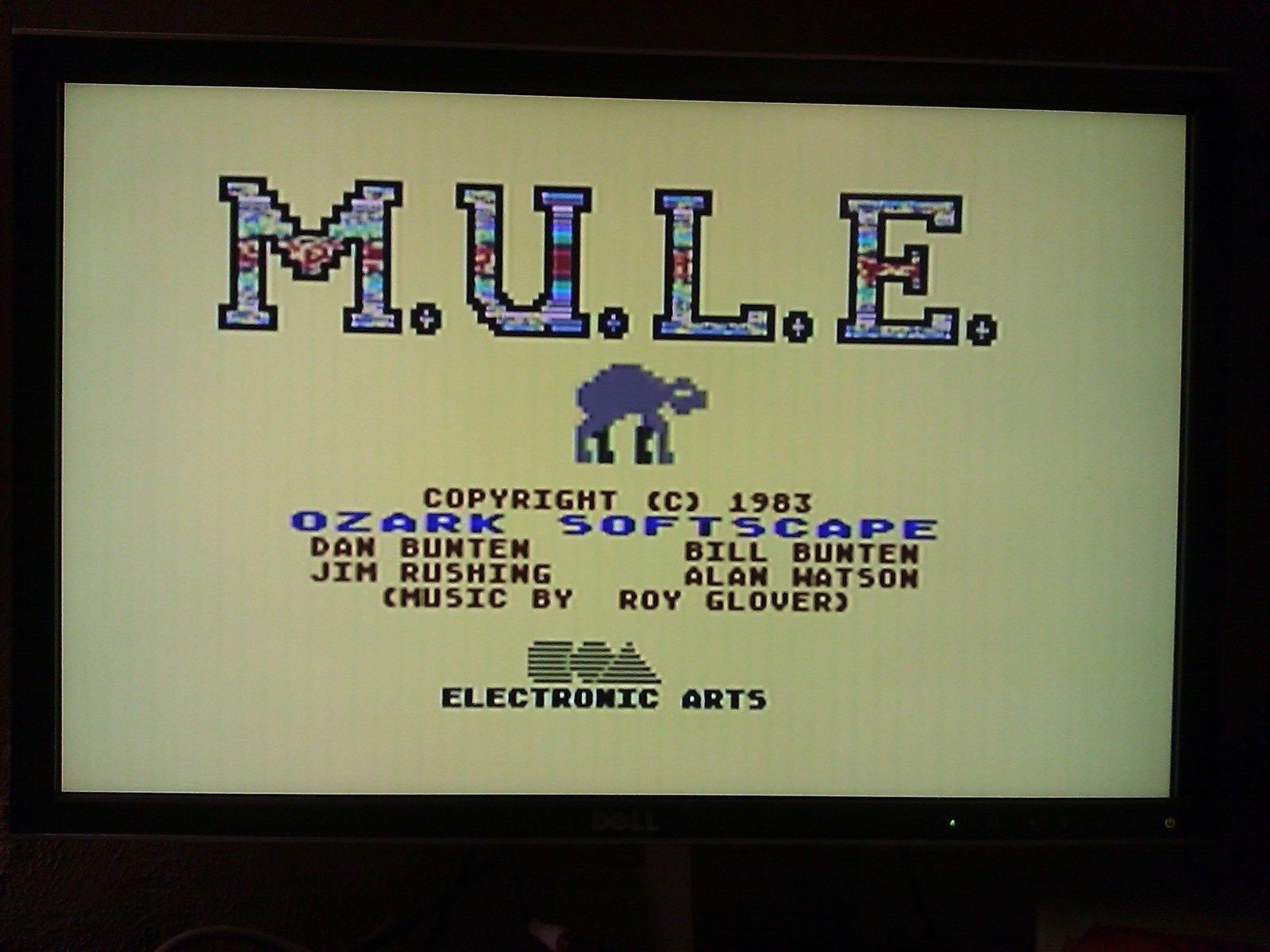 1x (one) Commodore 64 Floppy Disk, Super Mario,lode Runner,mule ...