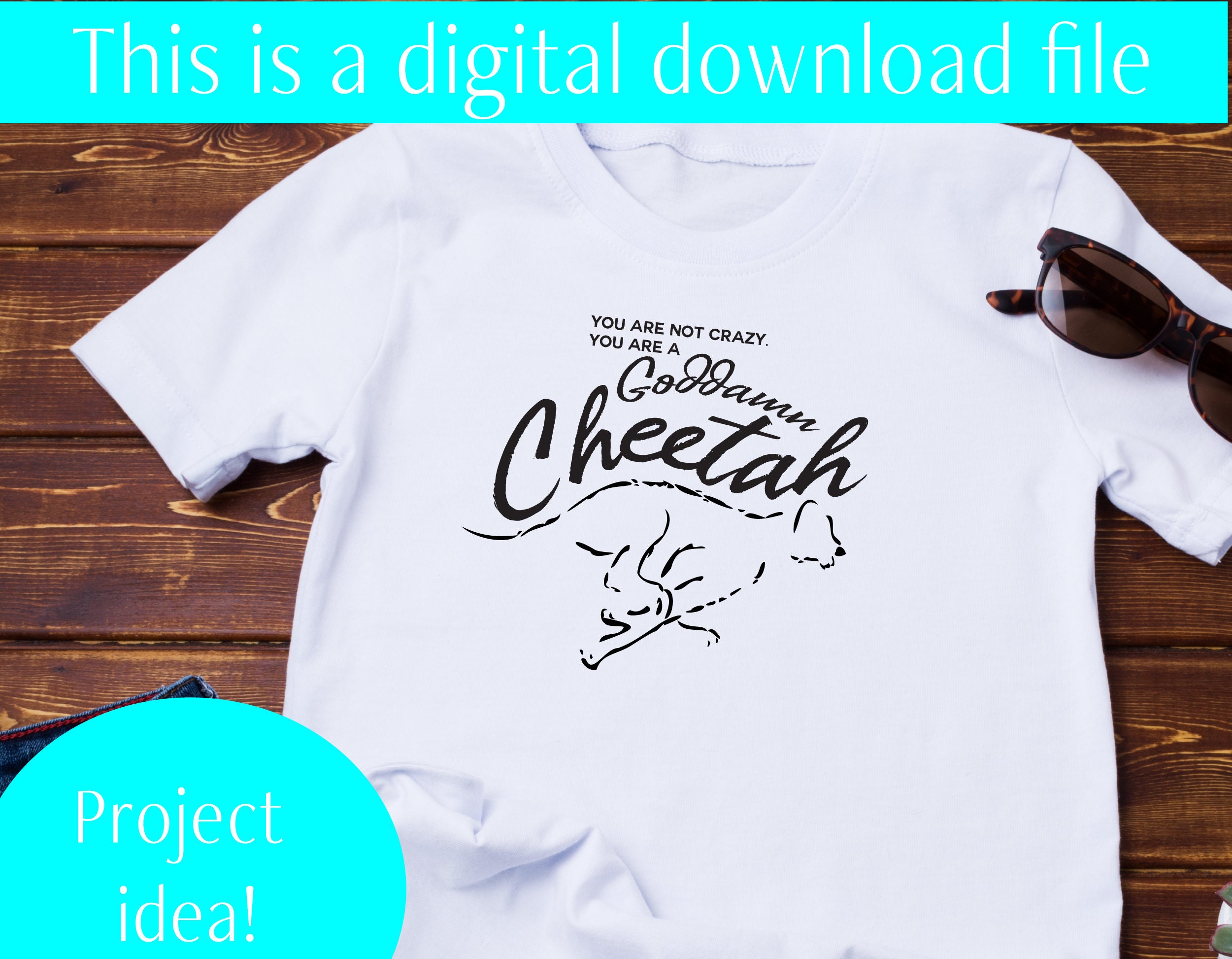 Glennon Doyle Quote Untamed SVG Goddamn Cheetah SVG You Are - Etsy