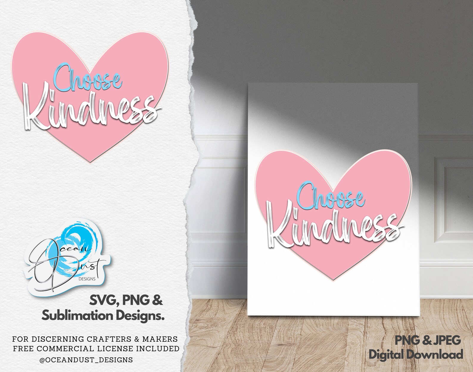 Choose Kindness PNG Pink Shirt Day Clip Art Anti Bully PNG - Etsy