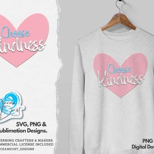 Choose Kindness PNG, Pink Shirt Day Clip Art, Anti Bully PNG, Be Kind ...
