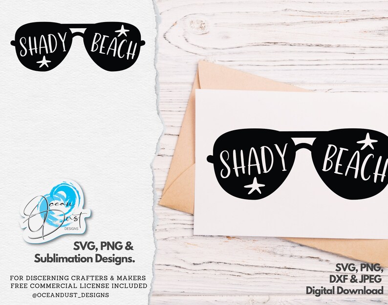 Shady Beach PNG No One Likes a Shady Beach SVG Beach SVG | Etsy