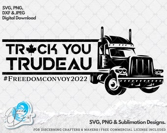 Truck Trudeau Svg | Etsy