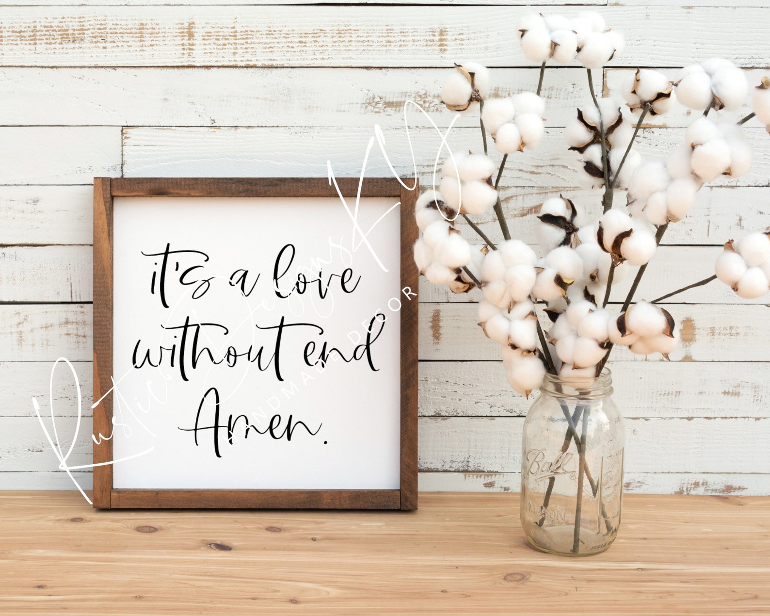 SVG/PNG- Love Without End,amen-cricut|digitaldownload - Etsy