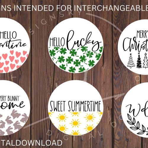 Svg-interchangeable Design Bundle - Etsy