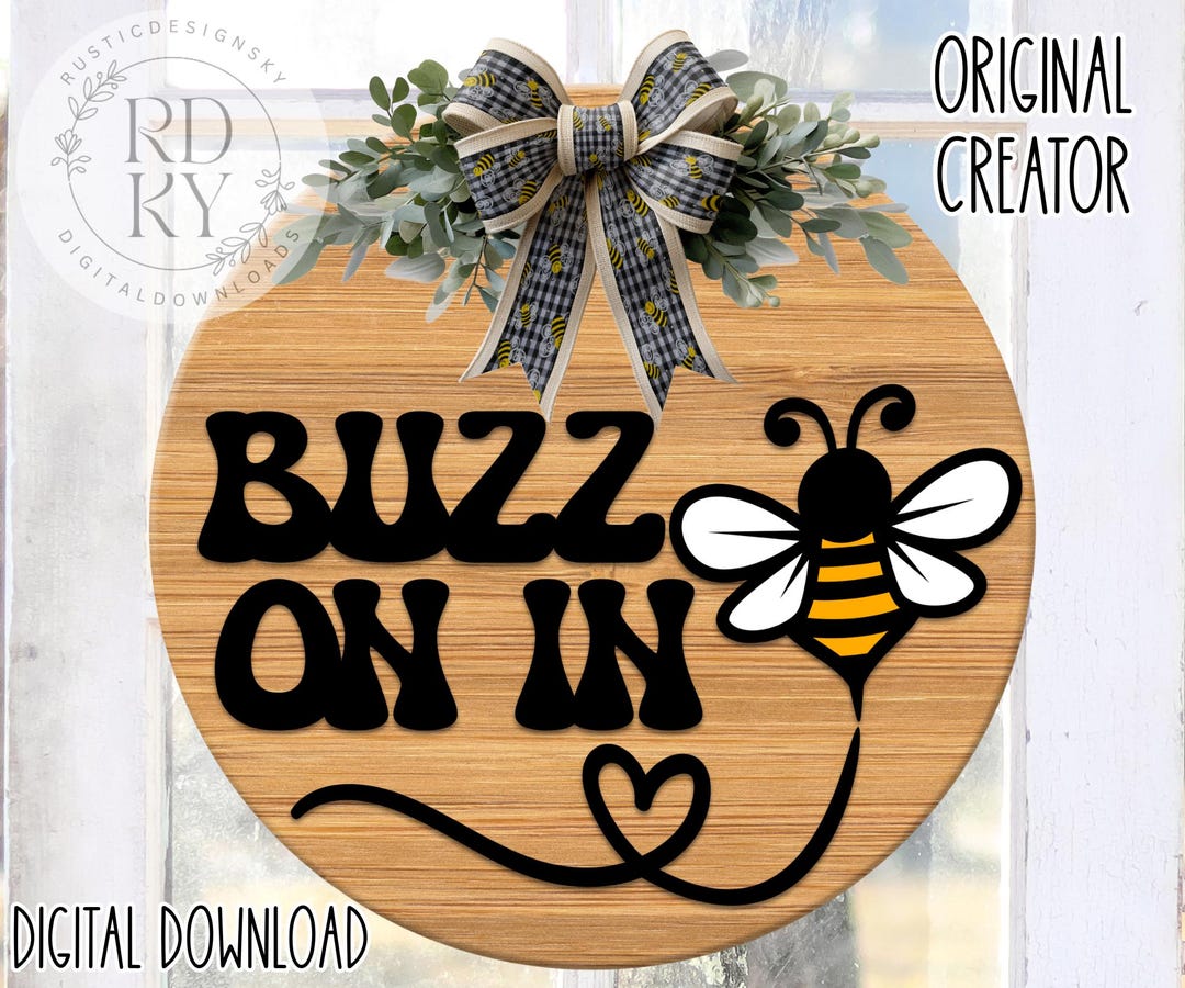 Svg/png-buzz on In- Layered Bee and Daisy Design-cricut|digitaldownload ...