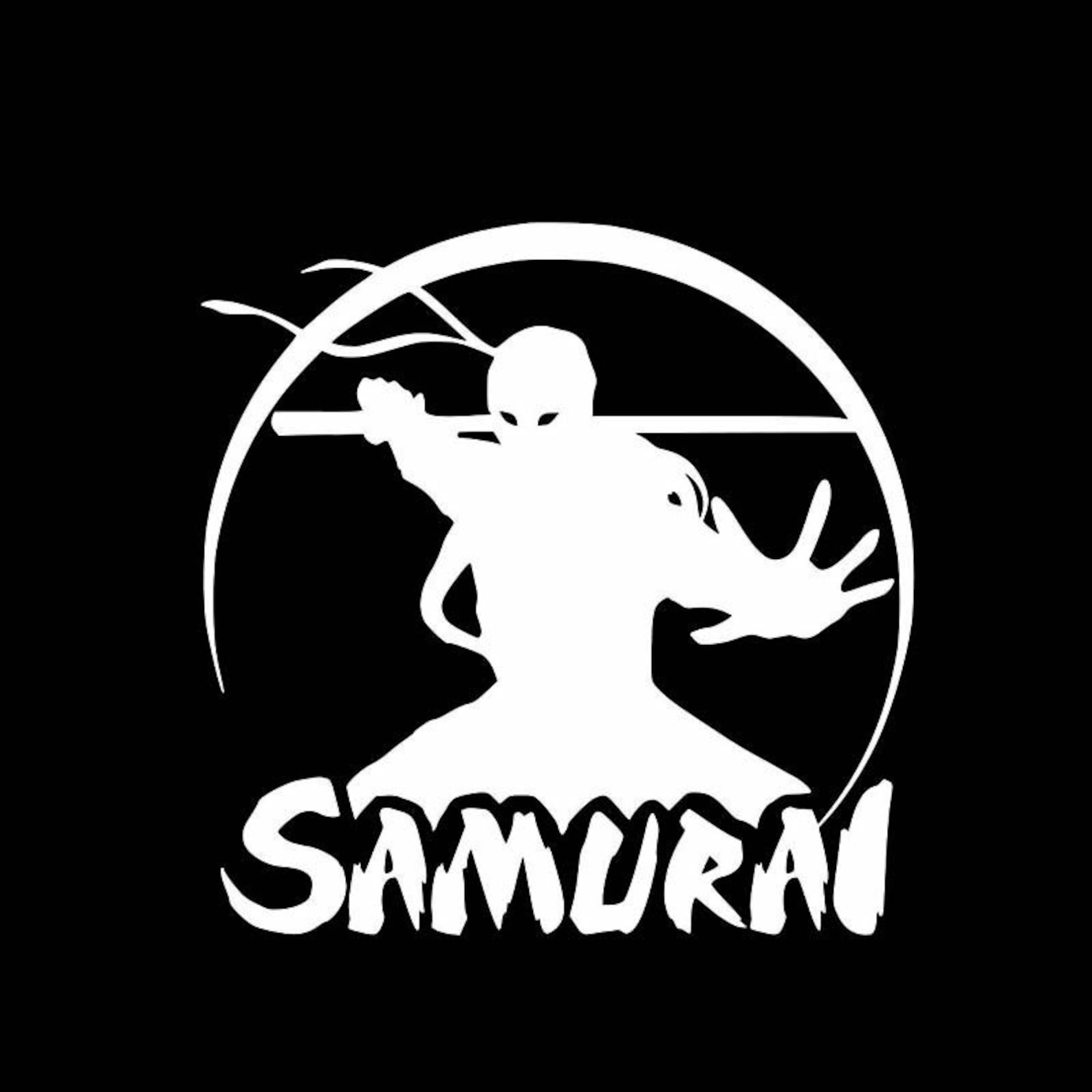 Samurai Jdm Car Cut Vinyl Decal - Etsy